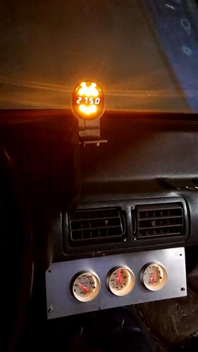AutoMeter External Level 1 Digital Shift Light - Amber LED 5343