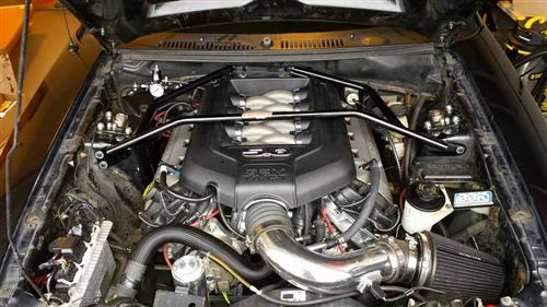 BBK Mustang Strut Tower Brace Black (94-04) GT/V6 2516