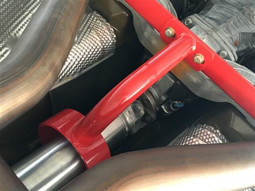 BMR Mustang Driveshaft Safety Loop Red (05-14) V6/GT/GT500 DSL010R