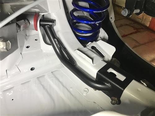 BMR Mustang Upper & Lower Torque Box Reinforcement Kit - Black ...