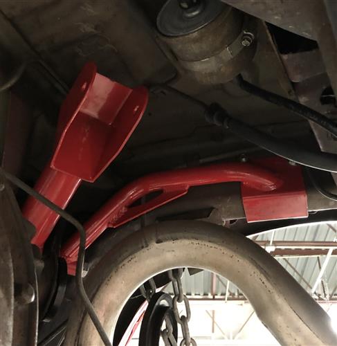 BMR Mustang Upper Torque Box Reinforcement Kit - Red (79-04) TBR005R