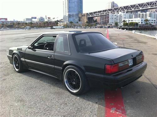 Cervini Mustang Saleen Style Body Kit - Urethane (87-90) 9013