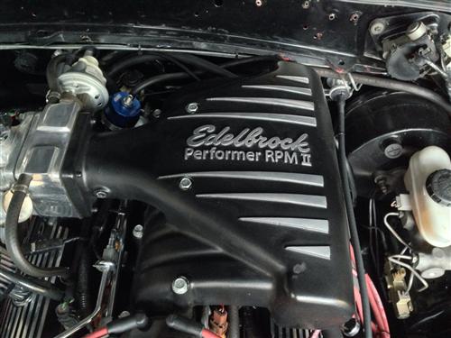 Edelbrock Mustang Performer RPM II Intake Manifold Titanium ...