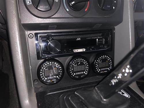 SVE Mustang Radio Gauge Panel - 2 1/16" (87-93) - LMR