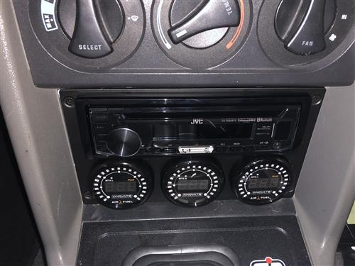 SVE Mustang Radio Gauge Panel - 2 1/16" (87-93) - LMR