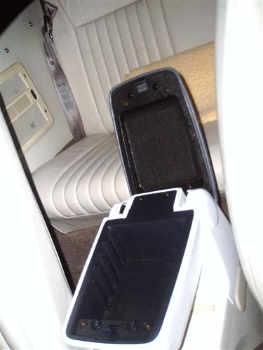 Fox Body Mustang Center Console Arm Rest Pad Kit Smoke Gray | (87-93)