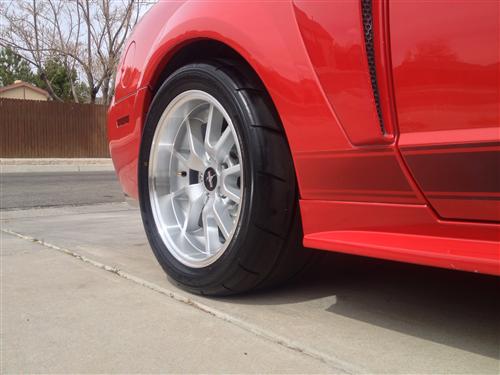 SVE Mustang FR500 Wheel - 17X10.5 - Silver (94-04)