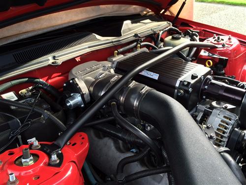 Mustang Strut Tower Brace Black (05-14) GT/V6 - LMR