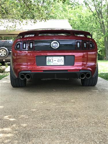 Mustang GT500 Rear Bumper Diffuser/Valance (13-14) 3Z17F828AB