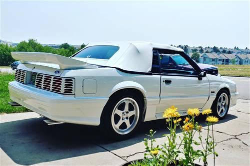 Cervini Mustang Cobra Style Rear Bumper Cover | 1987-93 Fox Body