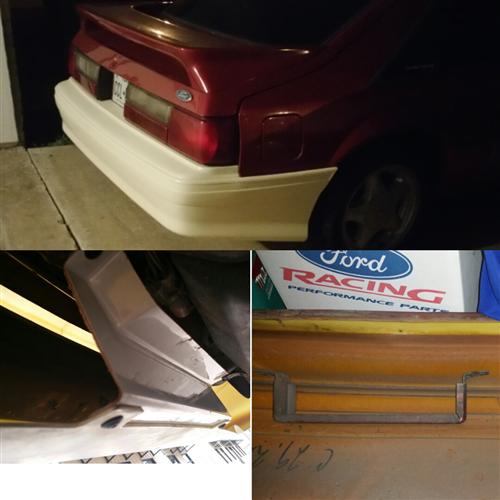 Cervini Mustang Cobra Style Rear Bumper Cover | 1987-93 Fox Body