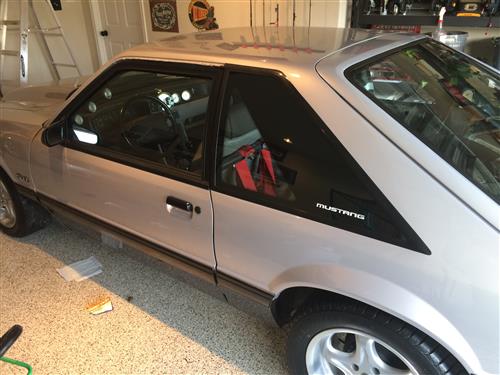 Replacement Mustang Quarter Window (87-93) Hatchback