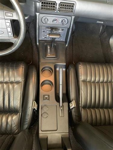 Fox Body Cup Holder Console Panel - Black | 1987-93 Mustang