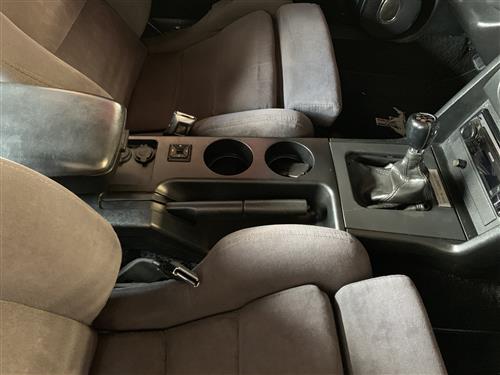 Fox Body Cup Holder Console Panel - Black | 1987-93 Mustang