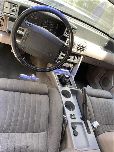 Fox Body Cup Holder Center Console Panel - Gray | 1987-93 Mustang