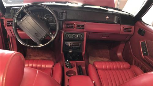 Fox Body Cup Holder Center Console Panel - Gray | 1987-93 Mustang