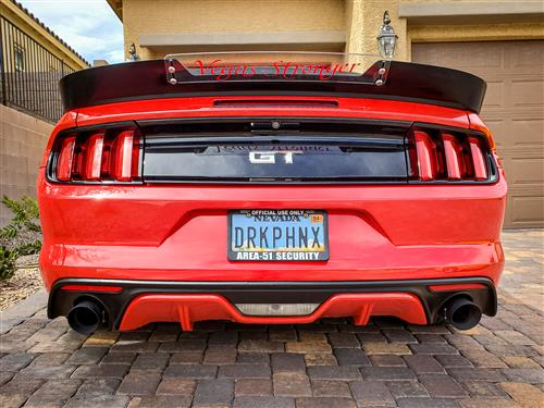 Scott Drake Wicker Bill Style - Race Spoiler | 2015-20 Mustang