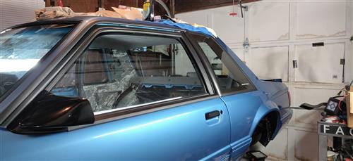 Mustang Door Glass LH (82-93) Coupe/Hatchback - LMR