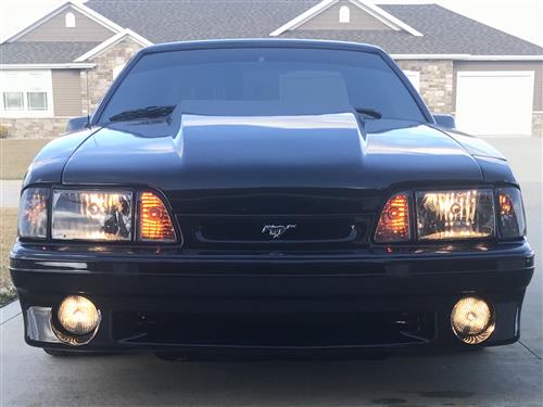 Mustang 93 Cobra Style Front Bumper Cover Kit (87-93)