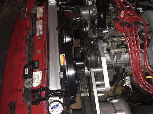 Mustang Contour Electric Fan Assembly (79-93) - LMR