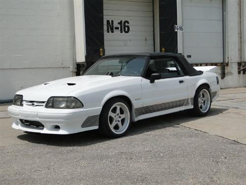 Cervini Mustang Saleen Style Rear Trunk Lid Spoiler Wing (79-93) Coupe ...