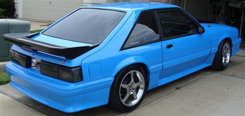 Cervini Mustang Saleen Style Rear Spoiler for Hatchbacks (79-93) 200