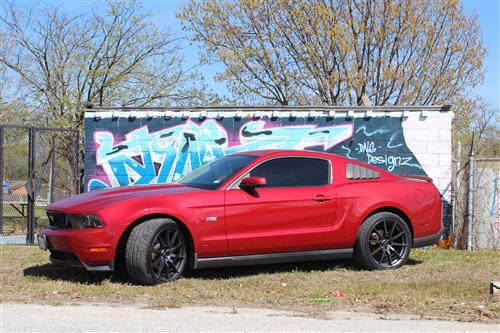 Powered by Ford Performance Badge M-16098-PBFP - LMR