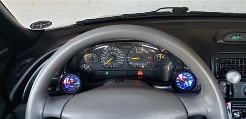 Mustang Dual Gauge Instrument Cluster Bezel 2 1/16" (94-00)