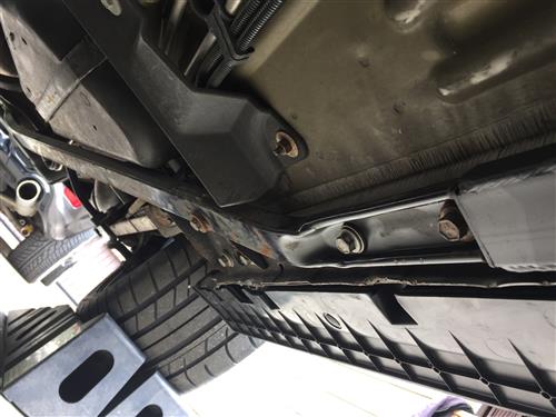 Steeda Mustang Low Profile Jacking Rails (05-14) 555-5209