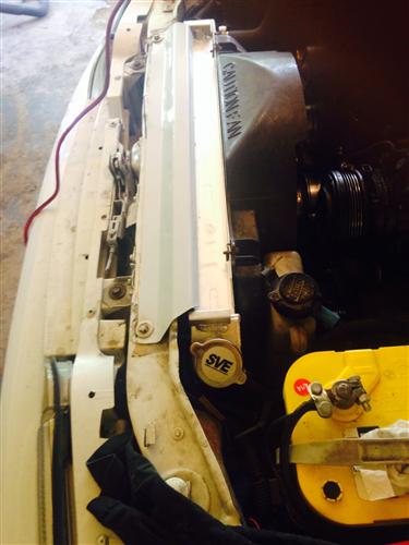 SVE Mustang Aluminum Radiator, Fox Body Radiator (79-93)