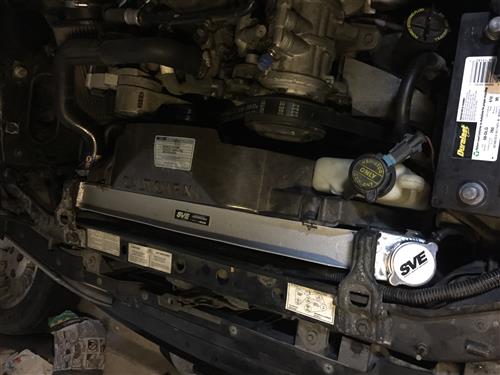 SVE Mustang Aluminum Radiator, Fox Body Radiator (79-93)