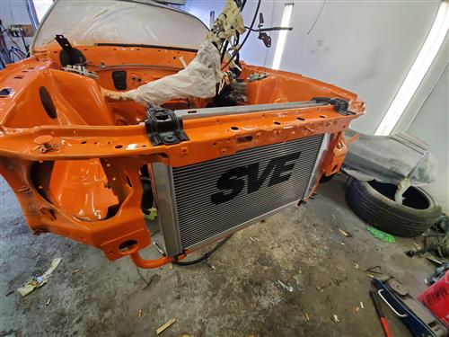 SVE Fox Body Aluminum Radiator | 1979-93 Mustang Radiator