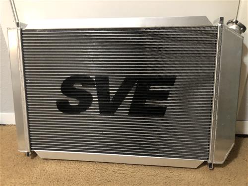 SVE Mustang Aluminum Radiator, Fox Body Radiator (79-93)