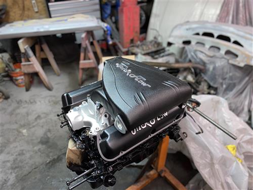 Trick Flow Mustang Street Burner Intake Manifold Black (86-95) 5.0 51511001