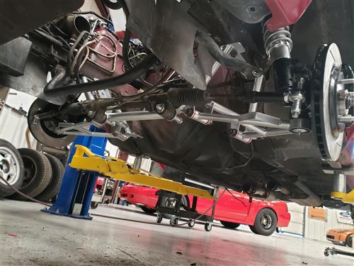 UPR Mustang K-Member & Coil Over Kit w/ 12" 200lb Springs - 4130 ...