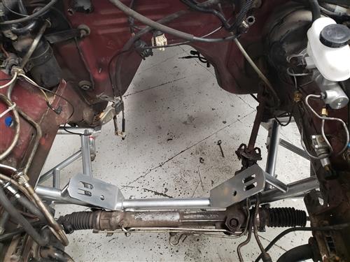 UPR Mustang K-Member & Coil Over Kit w/ 12" 200lb Springs - 4130 ...