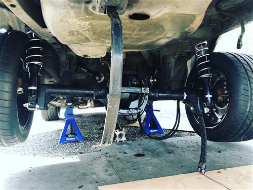 UPR Mustang Rear Coil Over Kit - Black w/ 10" Springs - 125 lb Rate (79 ...