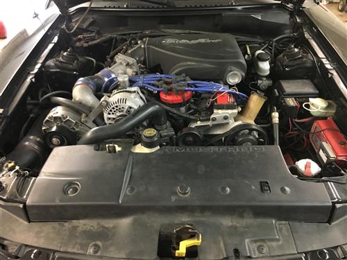 Vortech Mustang V-3 SI-Trim - Non-Intercooled System - Satin (94-95) GT ...