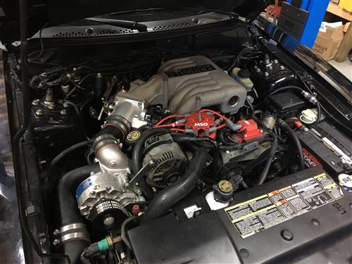 Vortech Mustang V-3 SI-Trim - Non-Intercooled System - Satin (94-95) GT ...