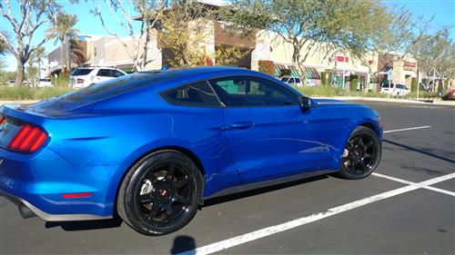 SVE Mustang R350 Wheel Kit - 19x10 - Gloss Black (15-20)
