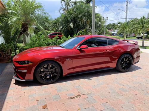 SVE Mustang R350 Wheel Kit - 19x10/11 - Gloss Black (15-21)