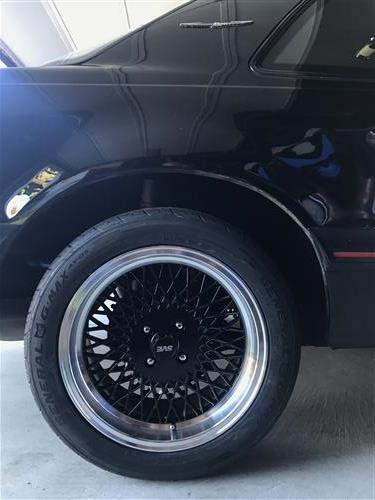 SVE Fox Body Mesh Wheel Kit - Gloss Black - 17x8/9 | 1979-93 Mustang