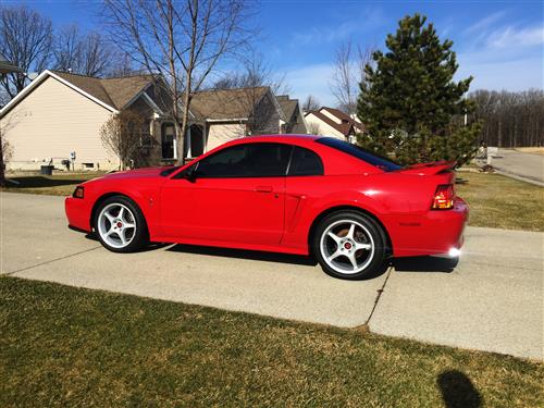 SVE Mustang 2000 Cobra R Style Wheel Kit- 18x9.5 Silver (94-04)
