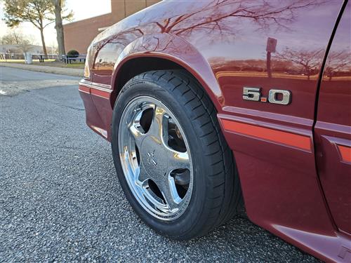 Mustang Pony Wheel & Tire Kit - 17x8 - Chrome (79-93) Nitto NT555 G2