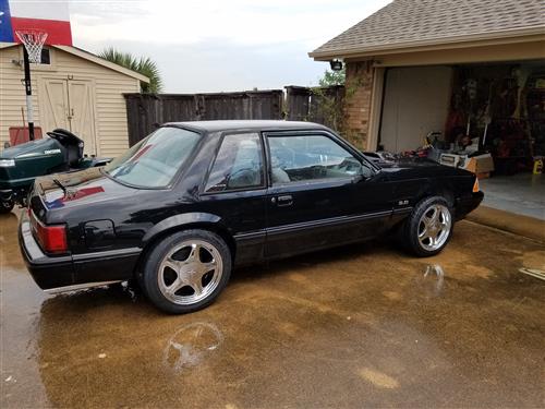 Fox Body Mustang Wheels – Staggered Pony Kit 17x9/10