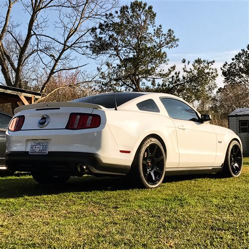 SVE Mustang R350 Wheel & Tire Kit - 19x10/11 - Gloss Black (05-14 ...